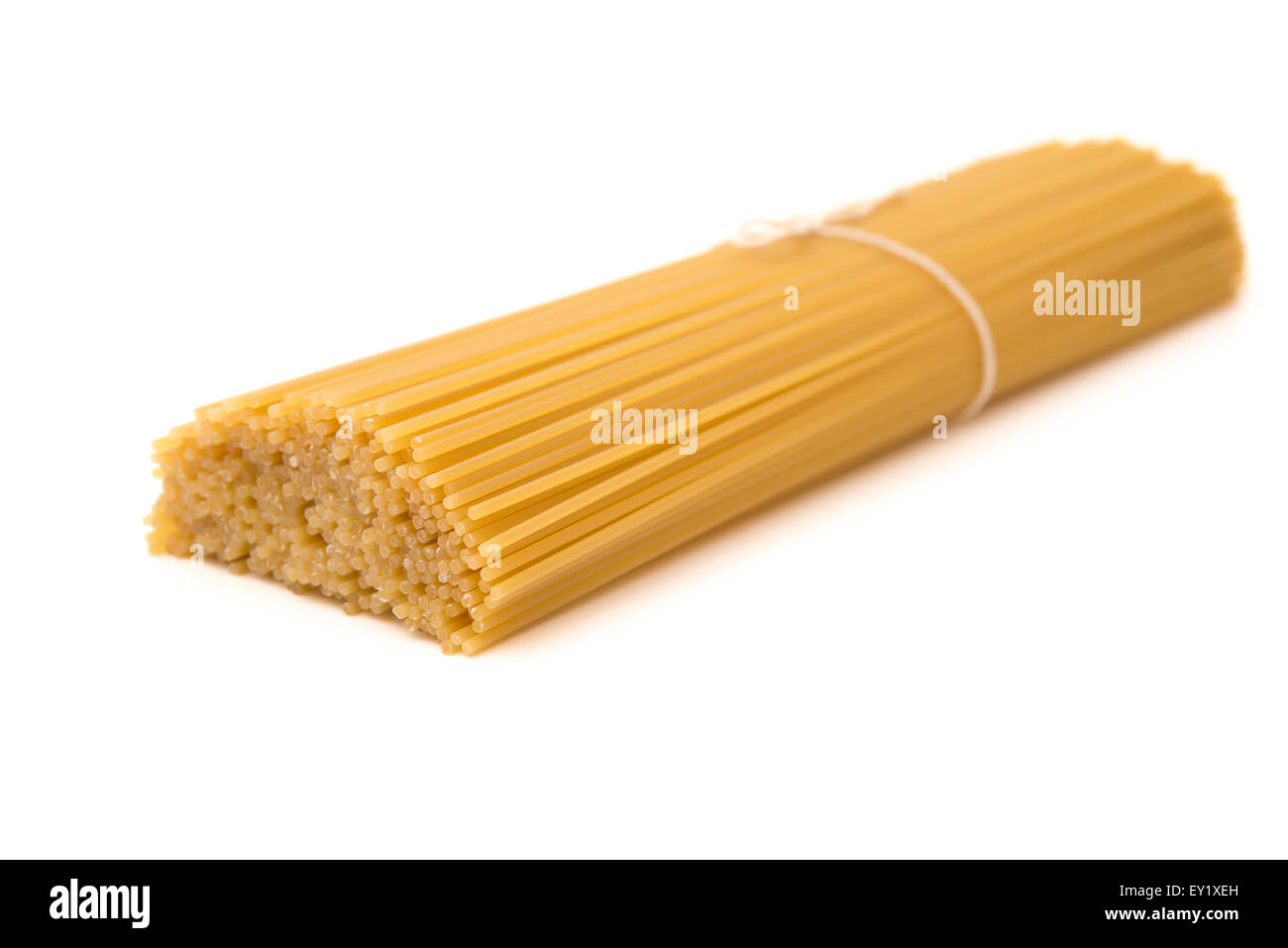 Bunch spaghetti raw italian Cut Out Stock Images & Pictures - Alamy