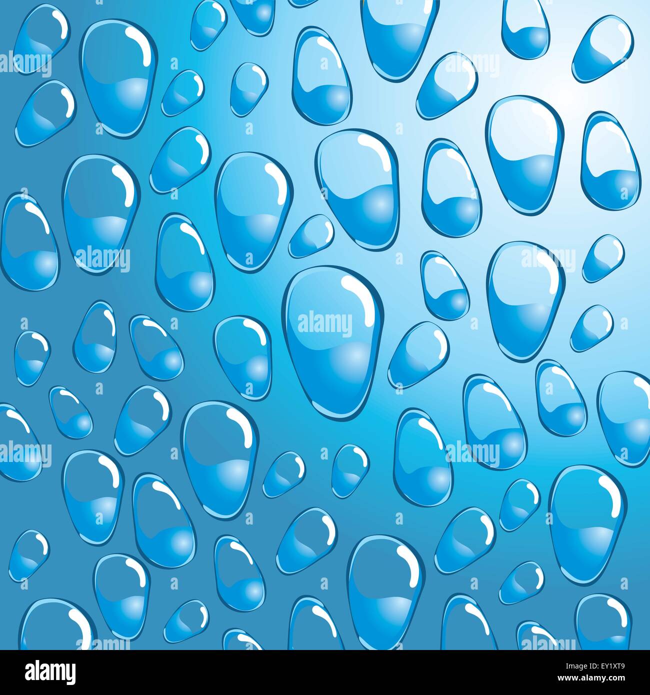 3D water drops - vector illustration Stock Vector Image & Art - Alamy