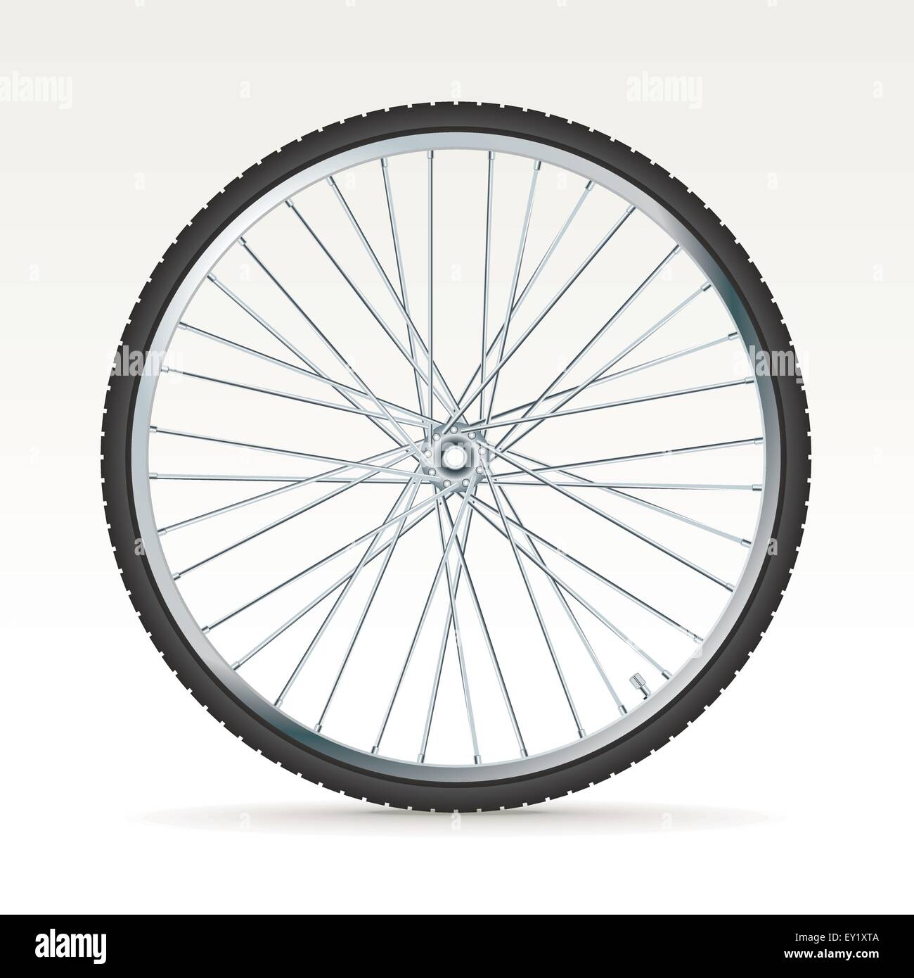 3D bike wheel - vector illustration Stock Vector Image & Art - Alamy