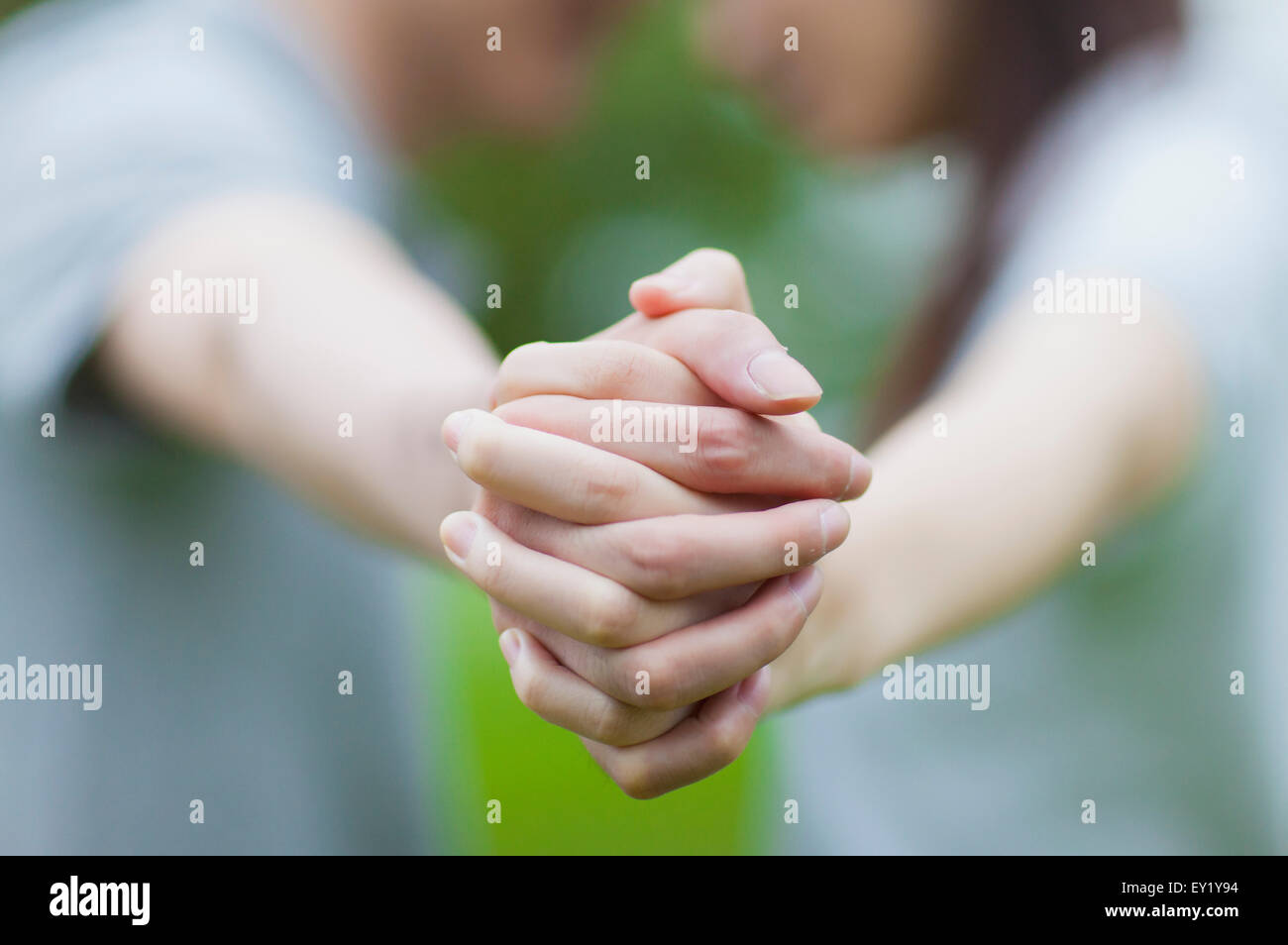 Asian couple holding hand other hi-res stock photography and images - Alamy