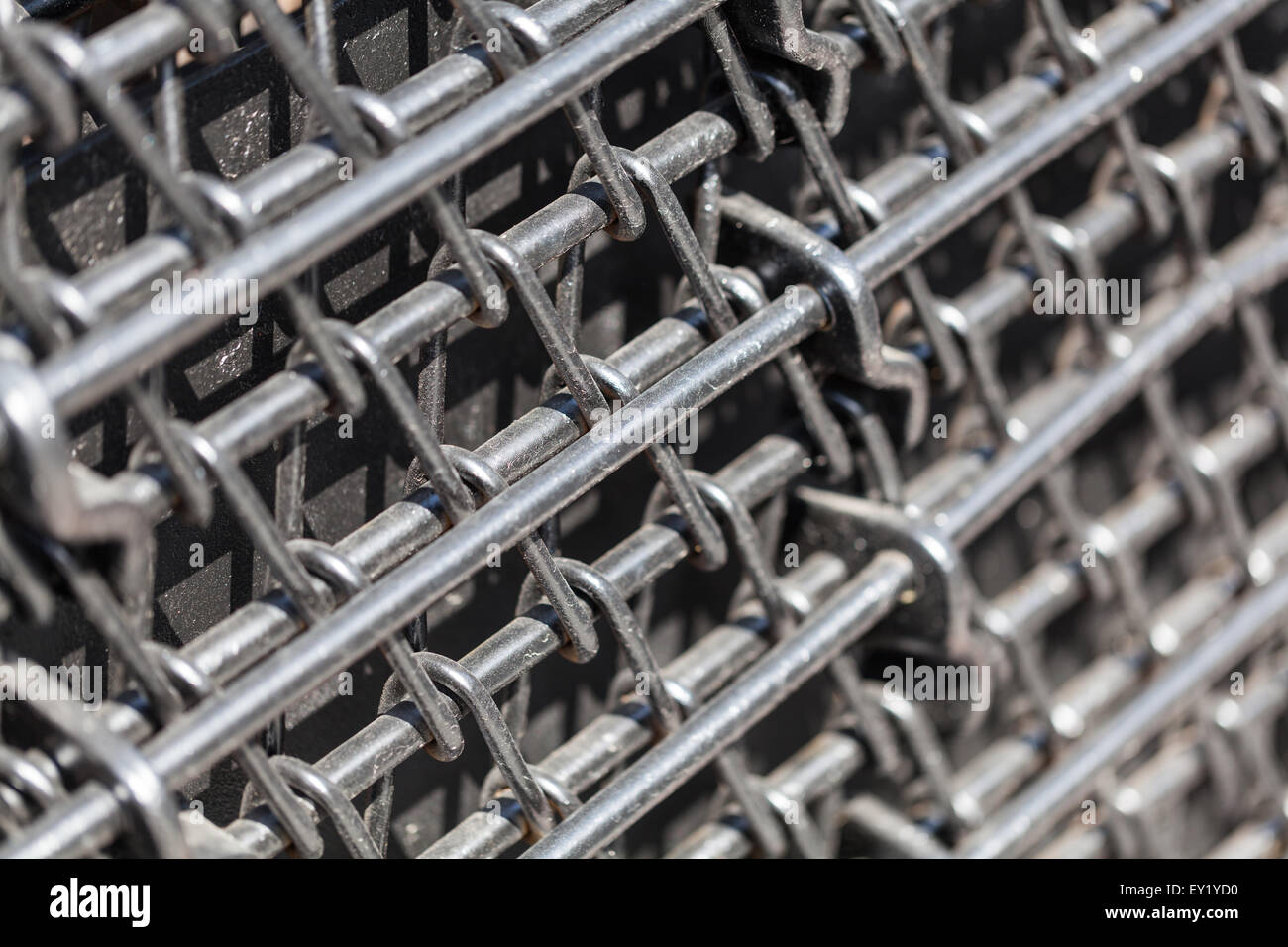 background texture of the metal rods close-up Stock Photo - Alamy