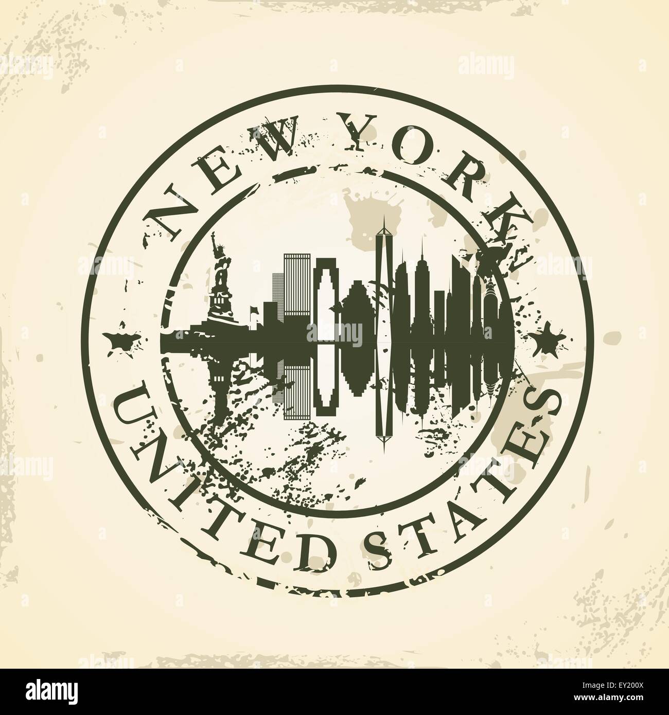 North america stamp vector vectors hi-res stock photography and images ...