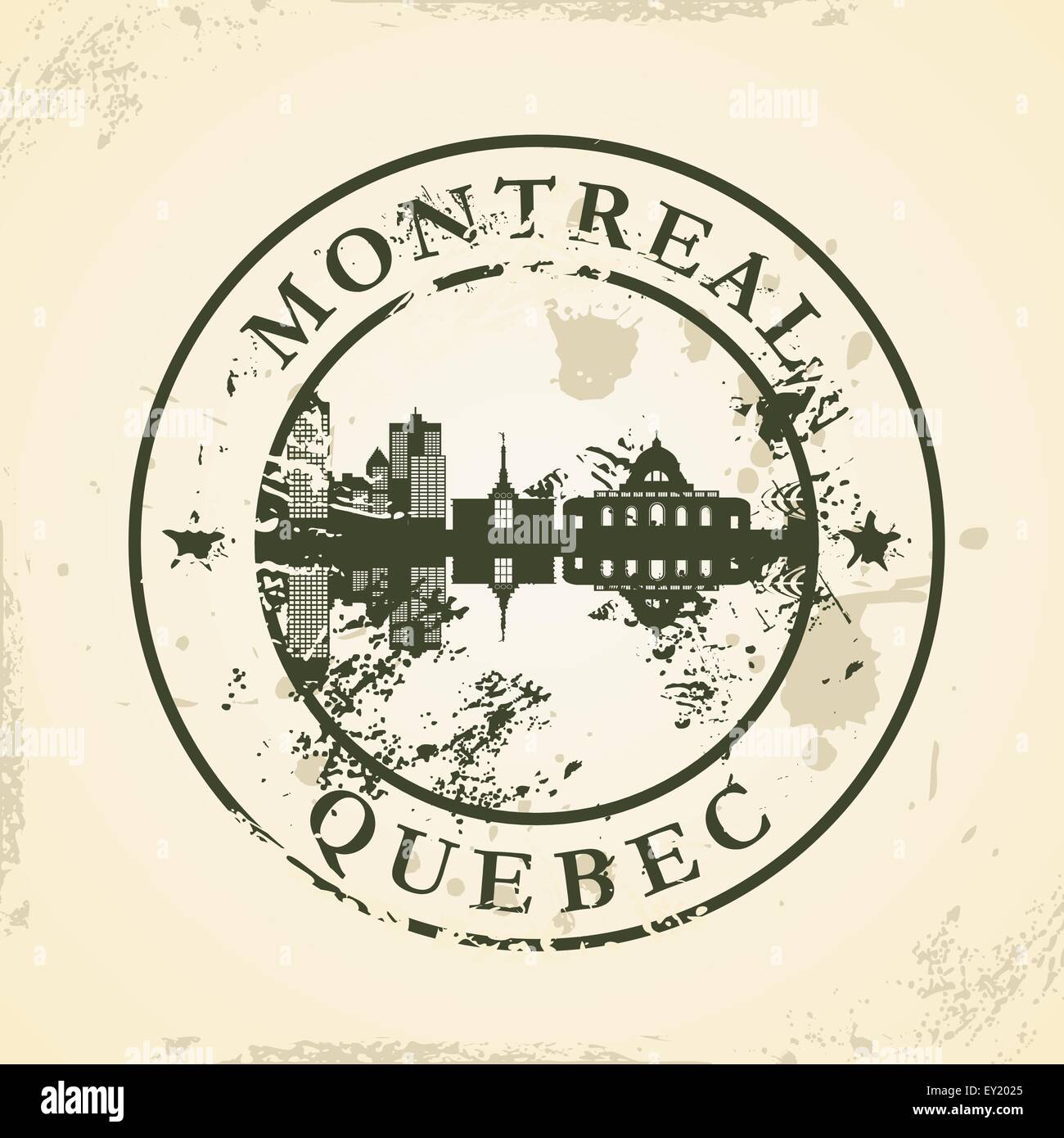 Tourism old montreal Stock Vector Images - Alamy