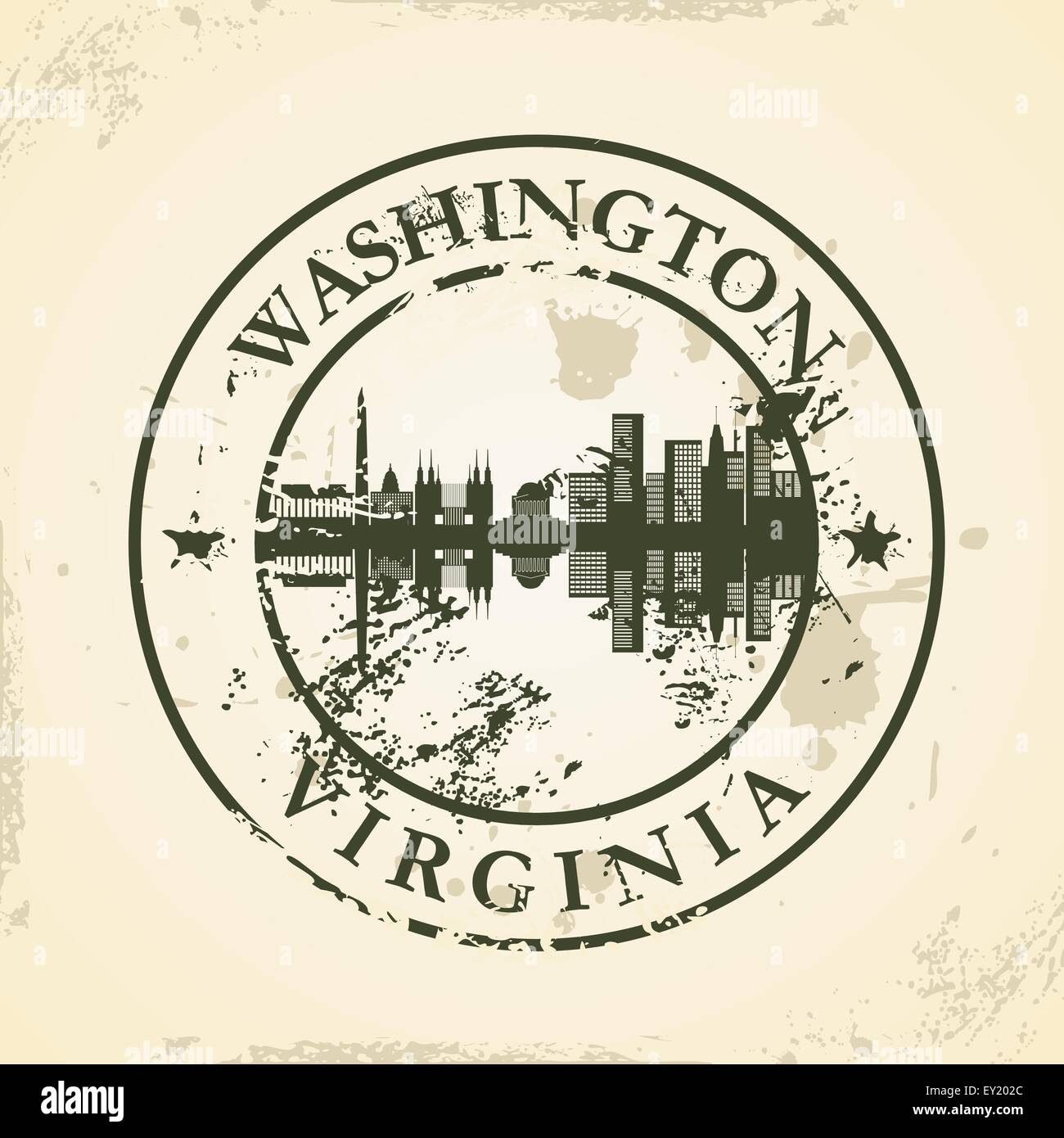 Virginia historic landmark Stock Vector Images - Alamy