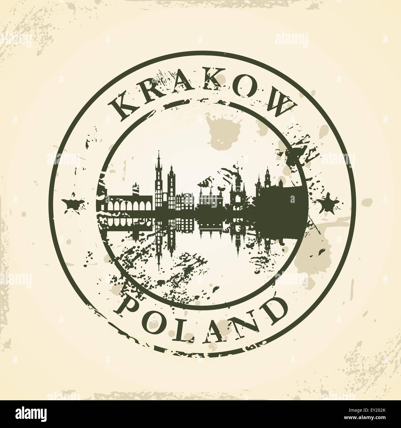 Church krakow Stock Vector Images - Alamy