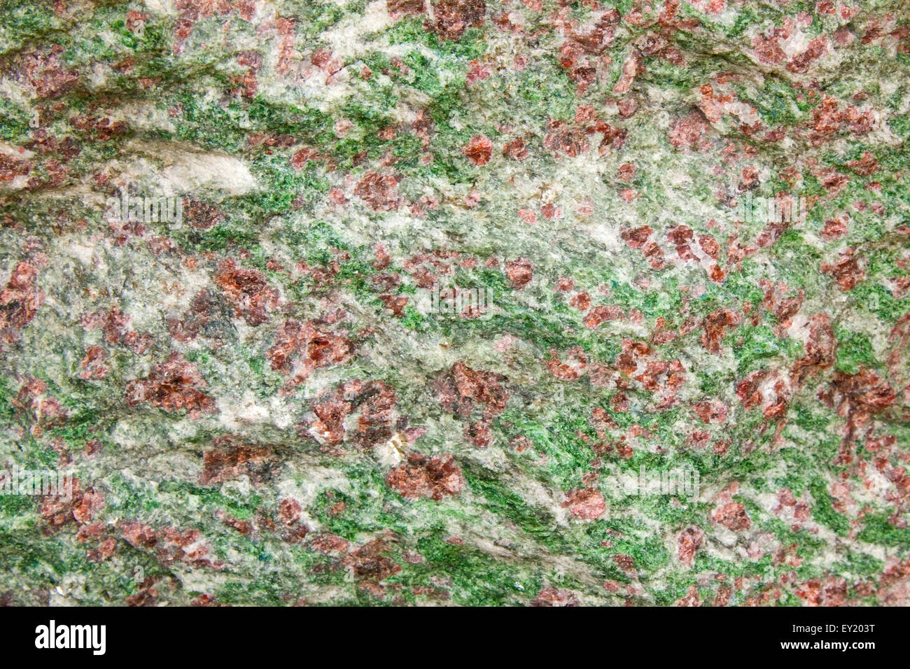 Eclogite (metamorphic rock Stock Photo - Alamy