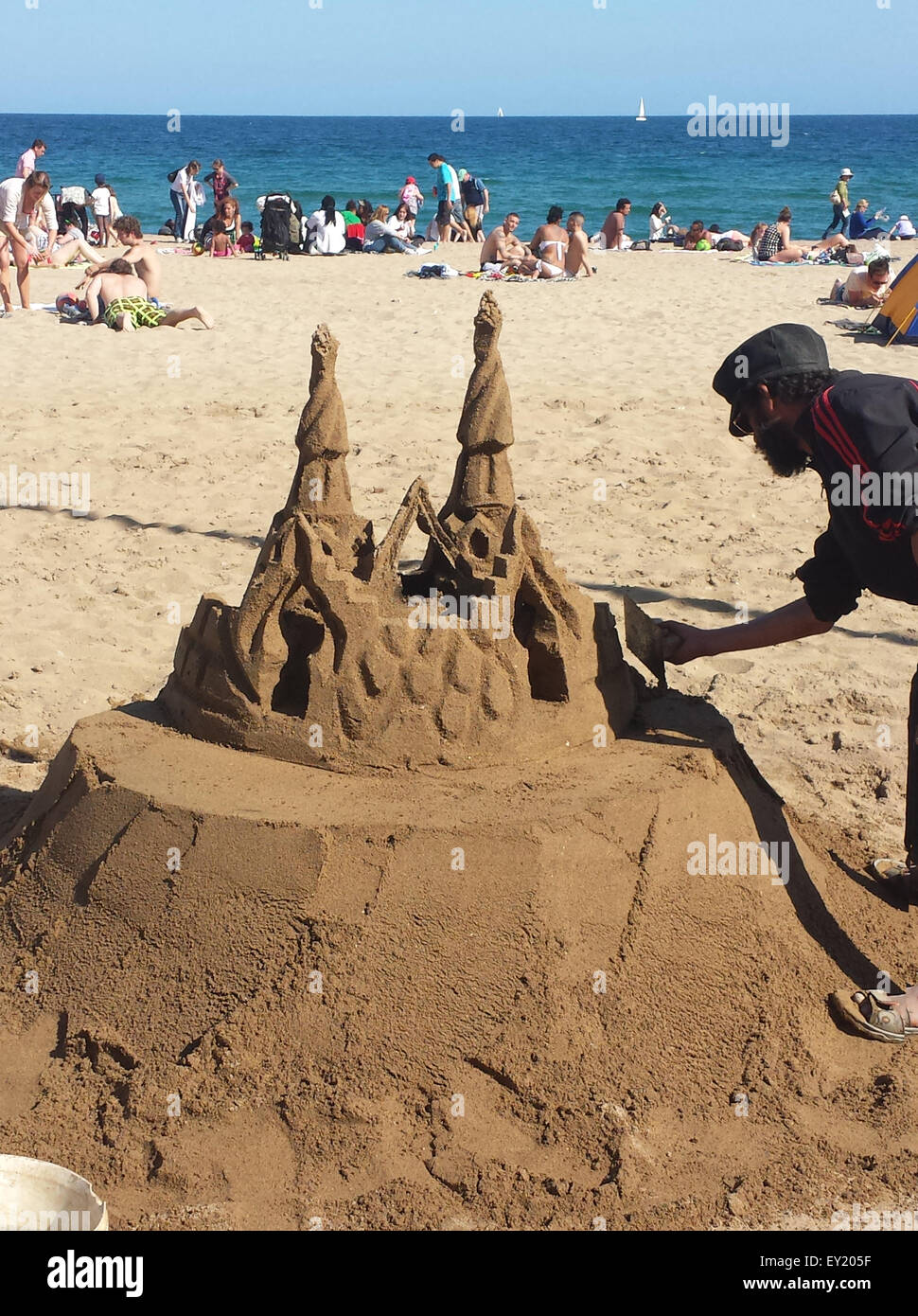 Wet sand building hi-res stock photography and images - Alamy
