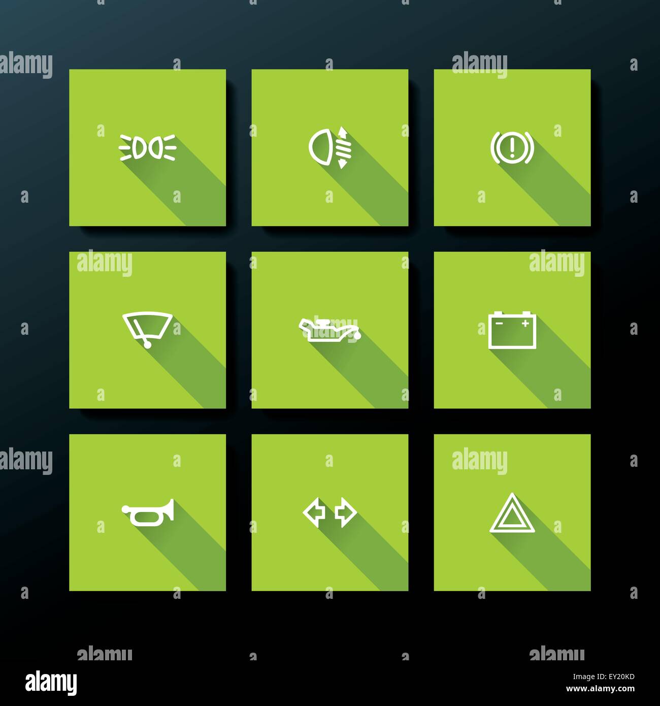 Dashboard icon Stock Vector Images - Alamy