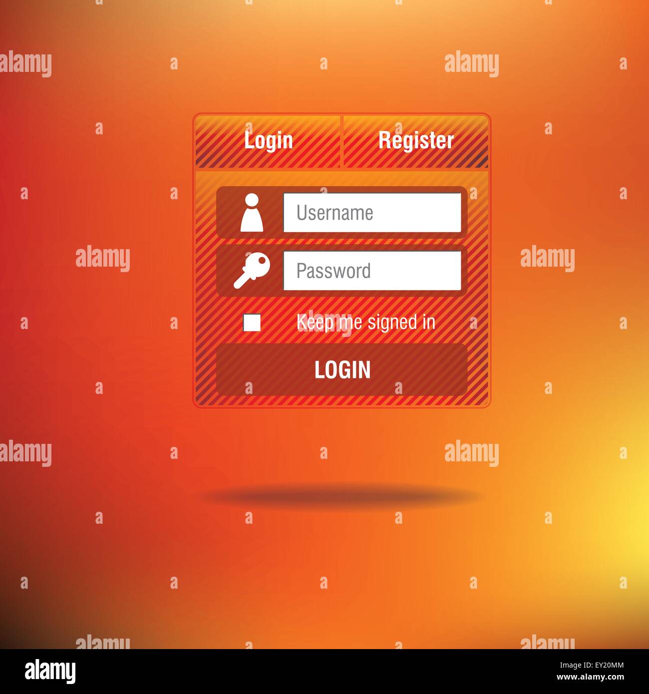 Abstract vector background login form hi-res stock photography and ...