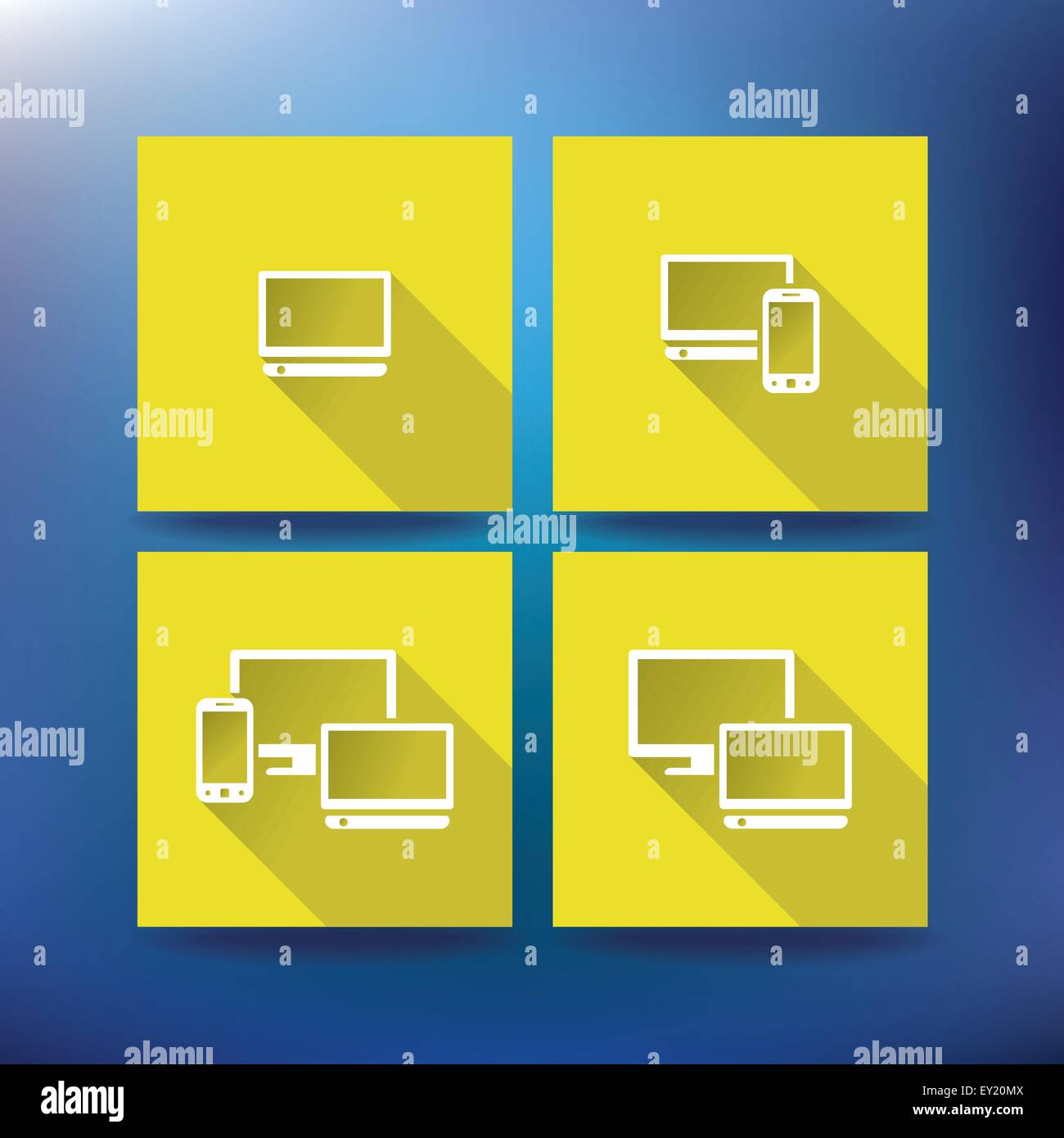 Internet service provider icons, eps 10 - vector illustration Stock ...