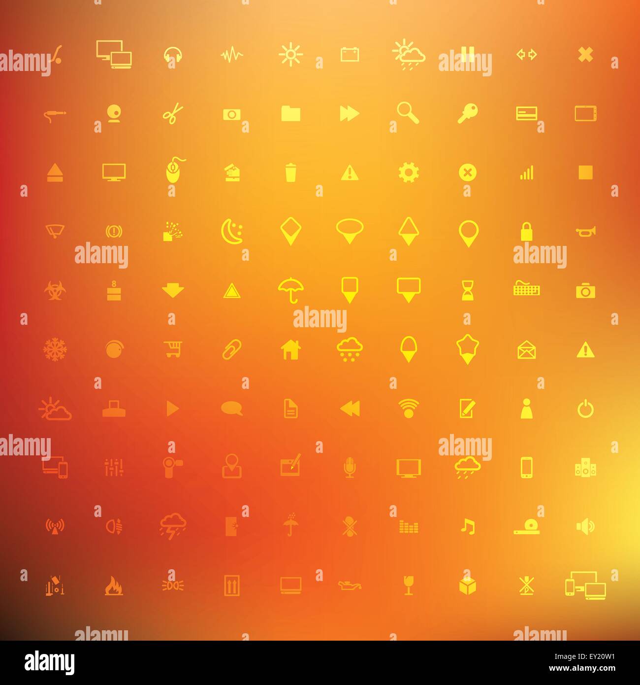 100 icons hi-res stock photography and images - Alamy