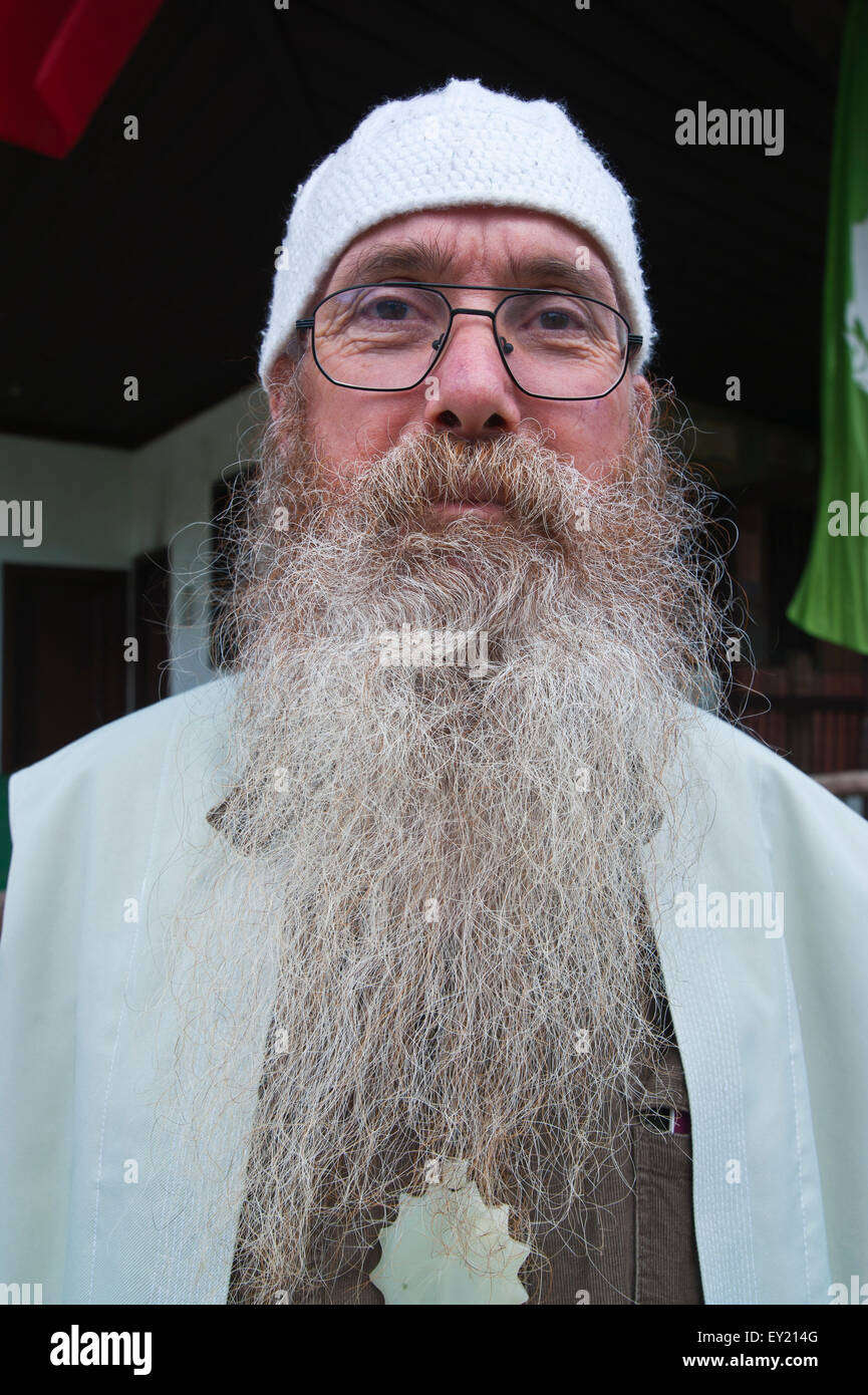 Derwish in the Arabati Baba Teke, Bektashi monastery, Tetovo, Macedonia ...