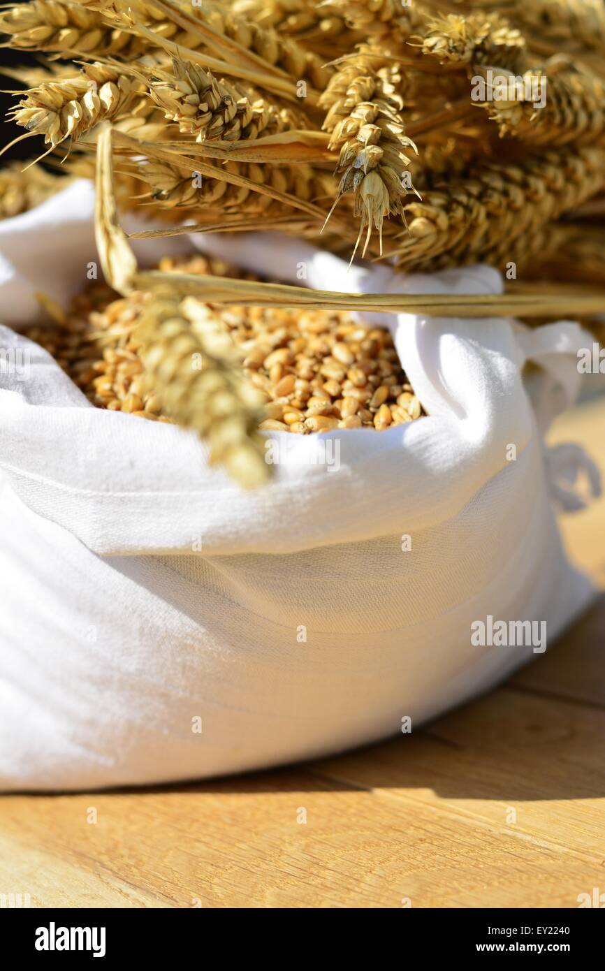 Bundle of wheat Stock Photo - Alamy