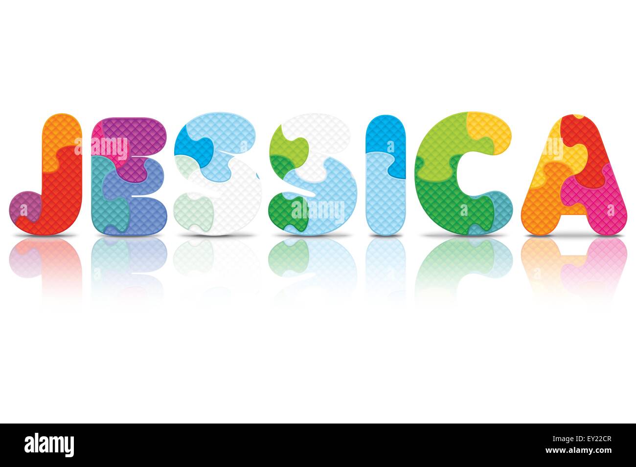 Jessica white Stock Vector Images - Alamy