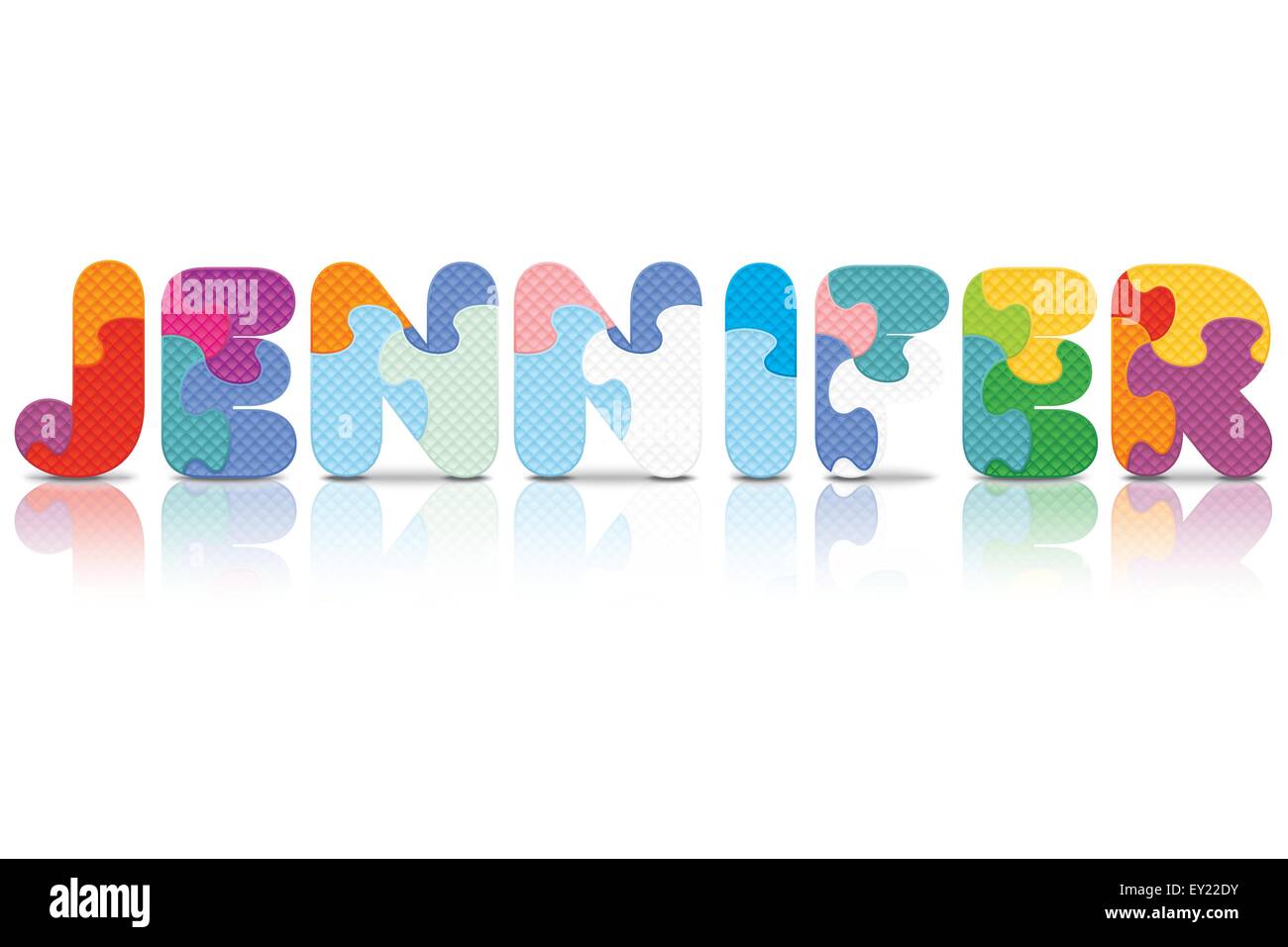 Jennifer vector vectors hi-res stock photography and images - Alamy