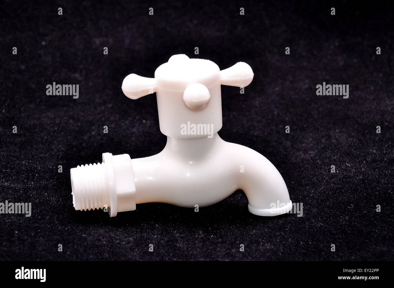 PVC Plastic Water Faucet Stock Photo - Alamy