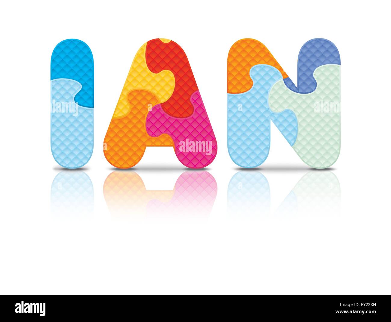 Ian alphabet hi-res stock photography and images - Alamy