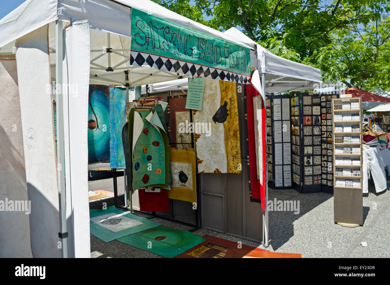 Salt spring island market bc hi-res stock photography and images - Alamy