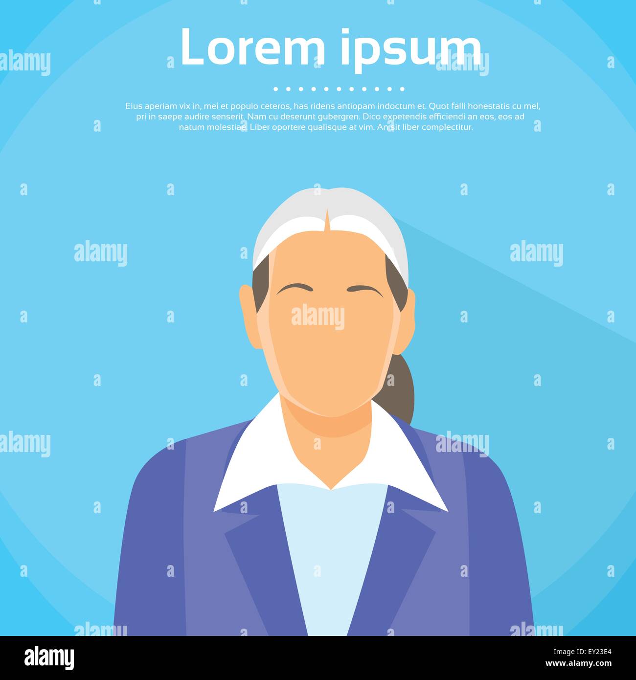 Portrait anonymous senior woman hi-res stock photography and images - Alamy