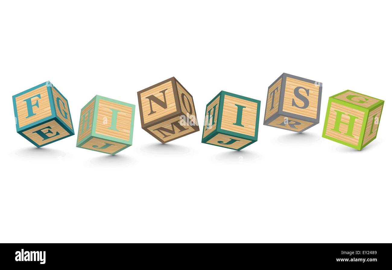 Block and finish Stock Vector Images - Alamy