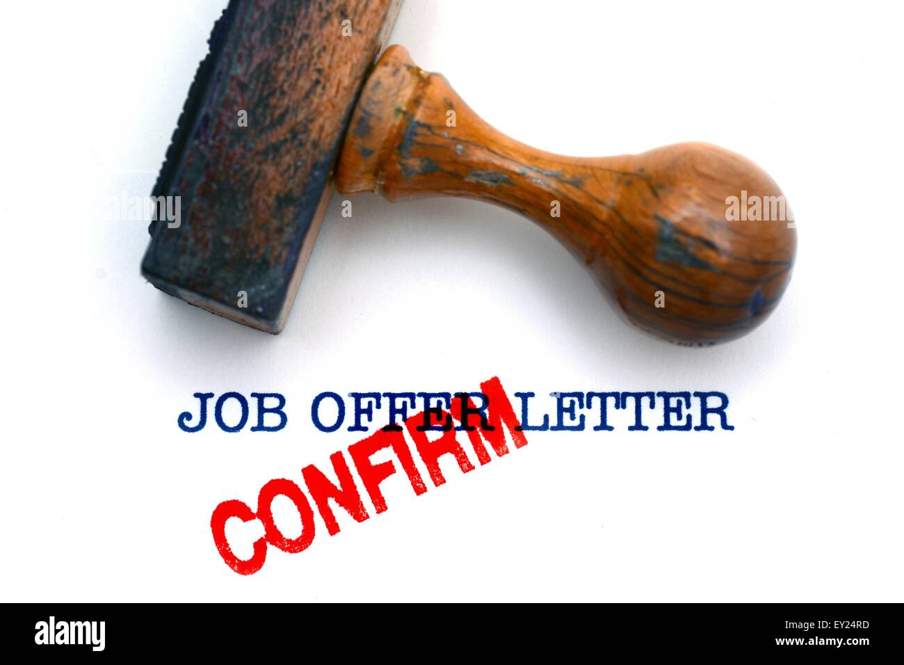 Job offer letter Stock Photo - Alamy