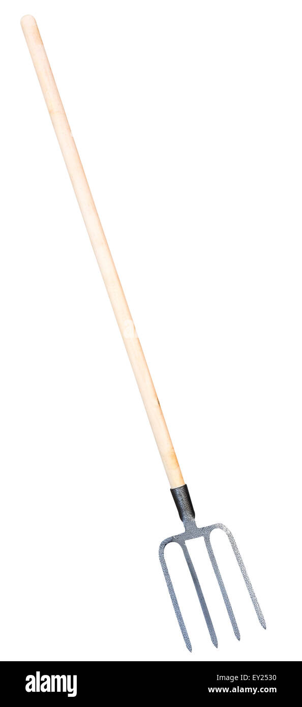 pitchfork isolated on white background Stock Photo - Alamy
