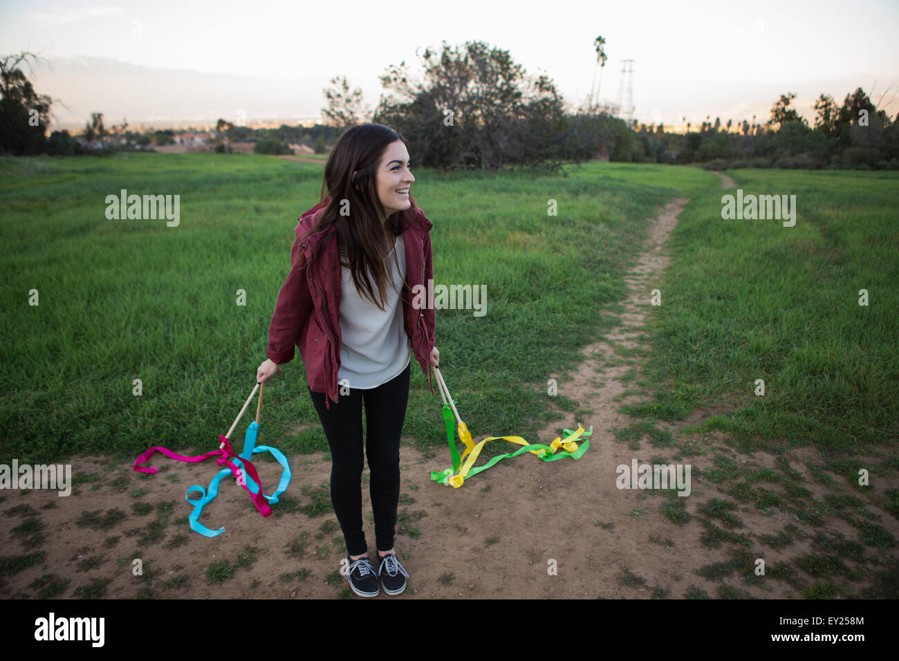Dance of the ribbons hi-res stock photography and images - Alamy