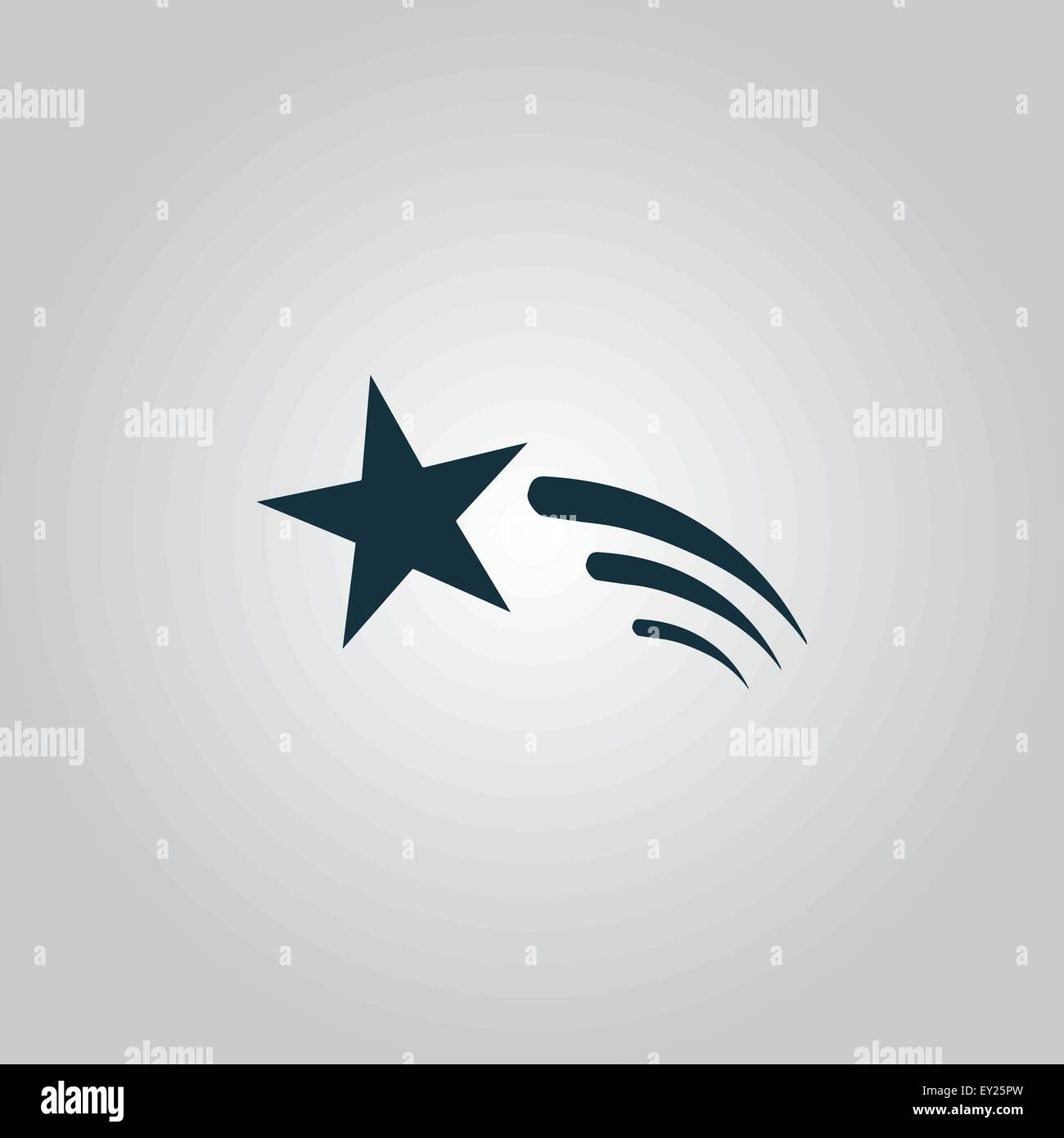 Shooting star vector icon Stock Vector Image & Art - Alamy