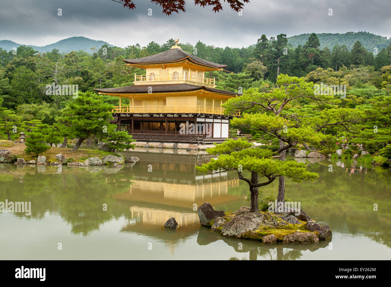 Golden Pavilion, or Kinkaku-ji temple, one of Japan's most famous ...