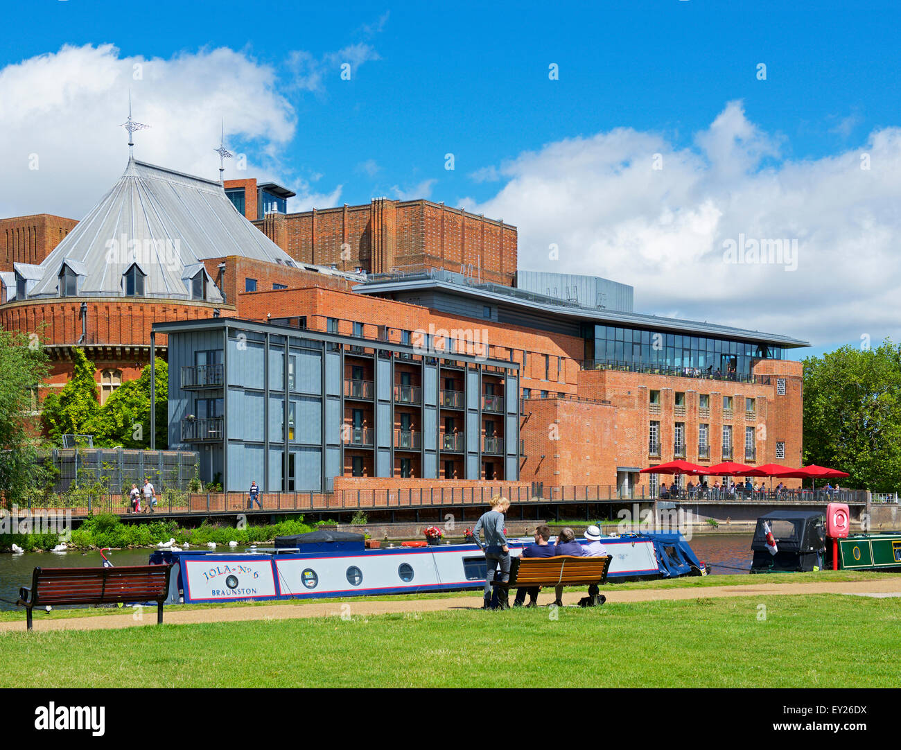 Royal Shakespeare Theatre, Stratford upon Avon, Warwickshire, England ...