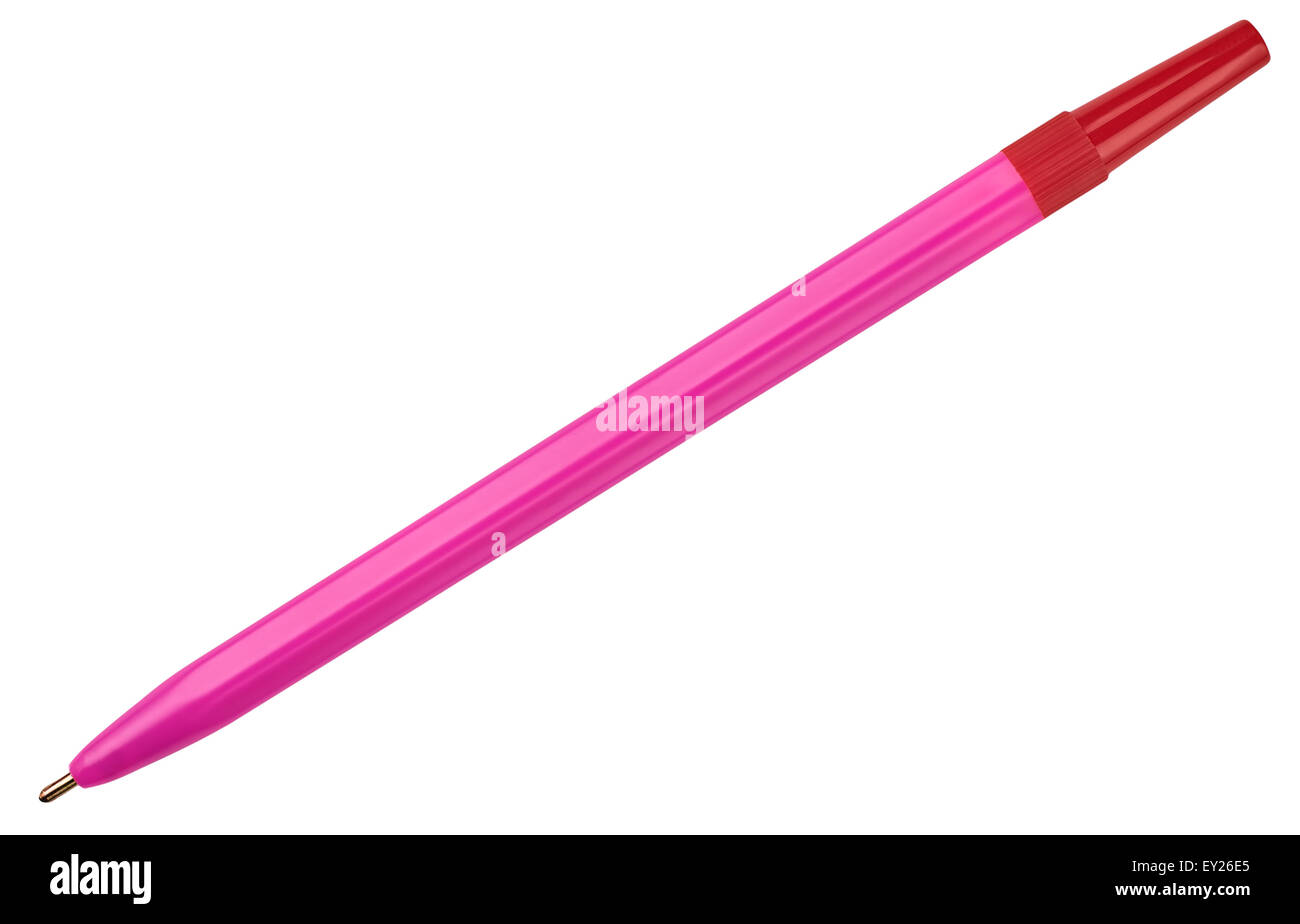 ballpoint pen isolated on white background Stock Photo - Alamy