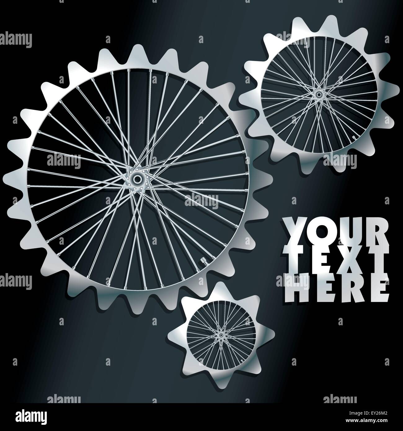 Spokes vector vectors hi-res stock photography and images - Alamy