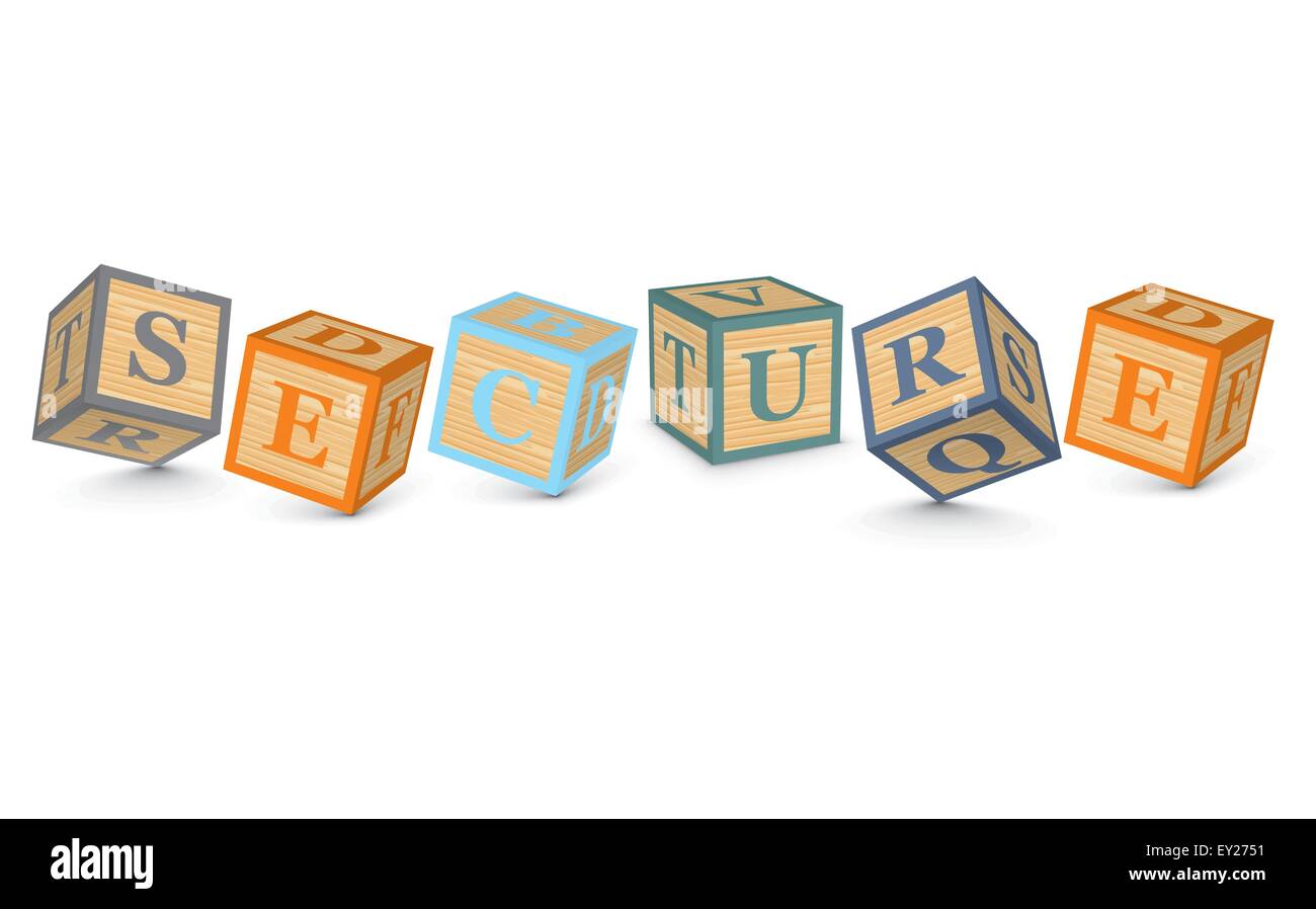 Secure word Stock Vector Images - Alamy