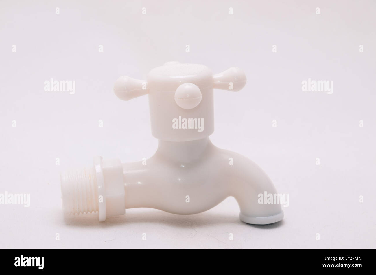 PVC Plastic Water Faucet Stock Photo - Alamy