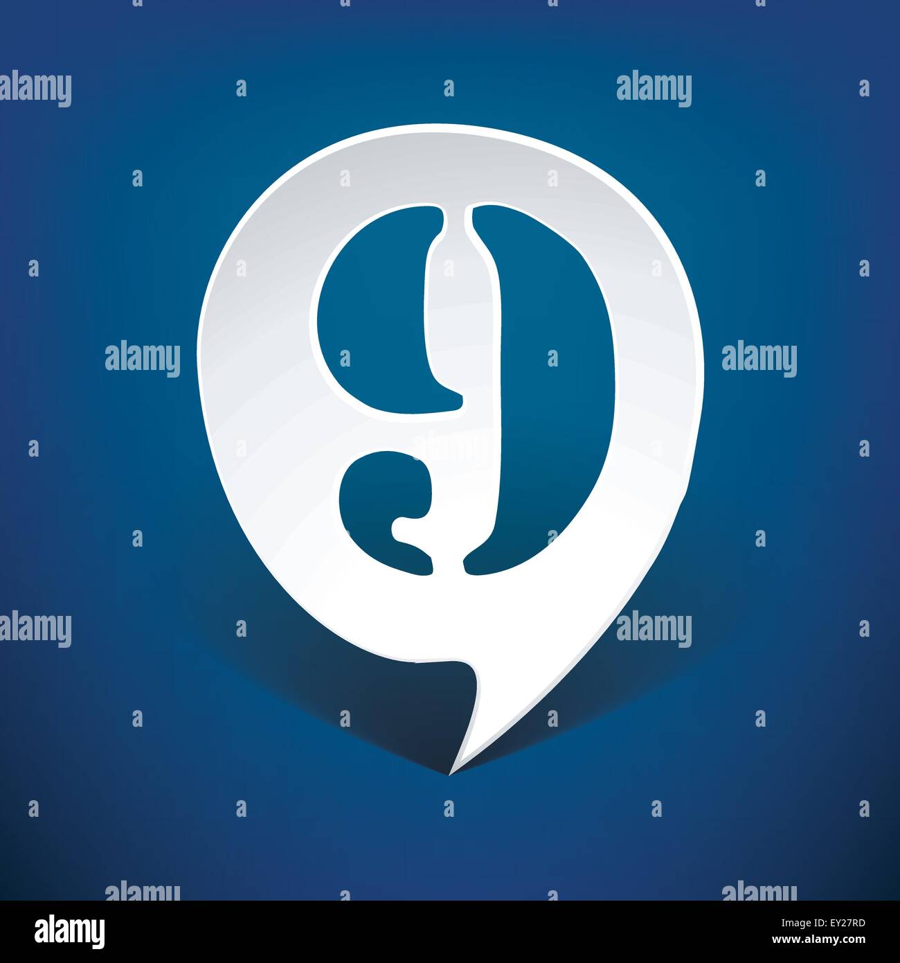 Bubble speech number 9 - vector illustration Stock Vector Image & Art ...