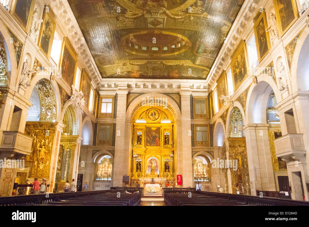 Sao Roque church, Lisbon, Portugal Stock Photo - Alamy