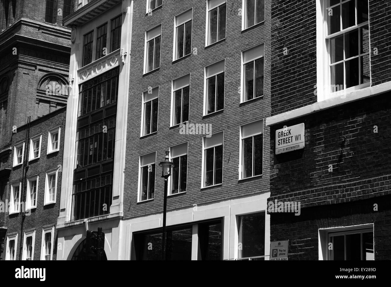 Greek street london hi-res stock photography and images - Alamy