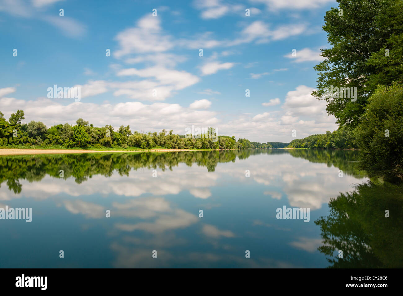 Landscape garonne river in hi-res stock photography and images - Alamy