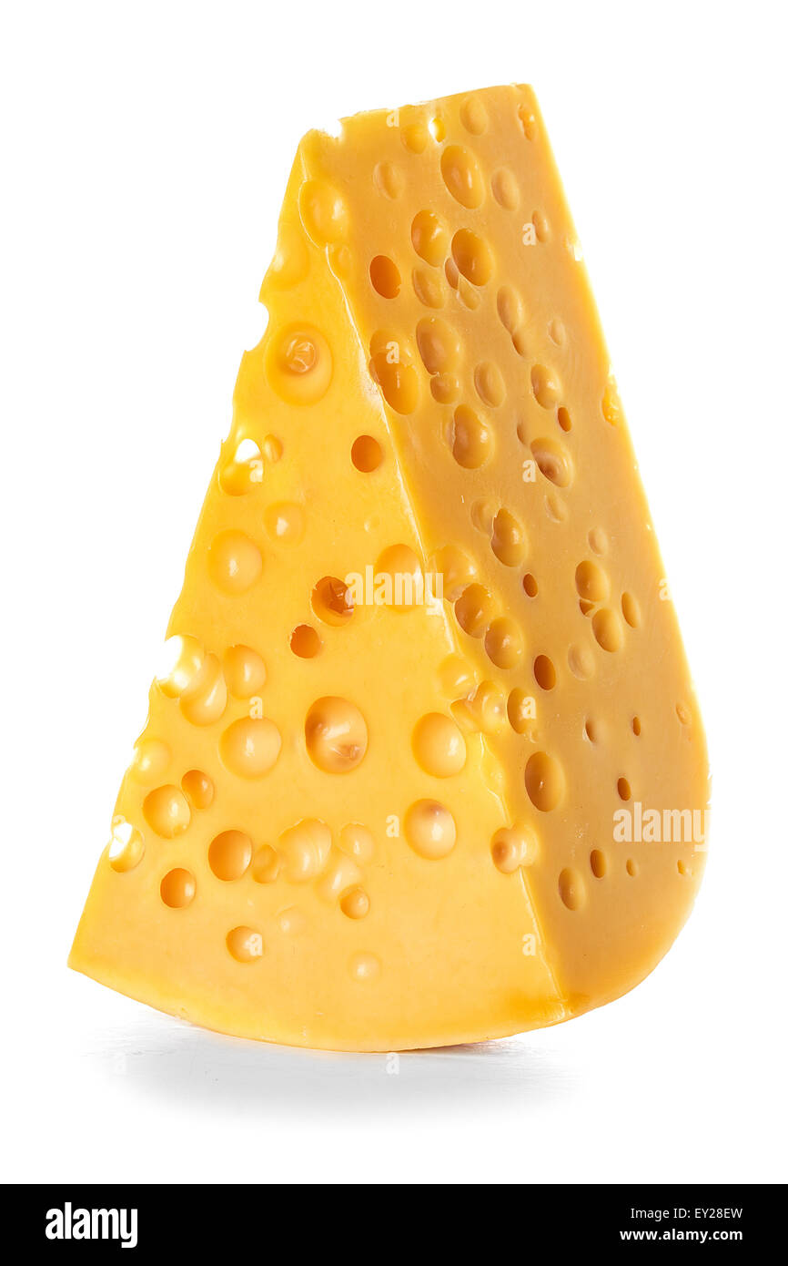 Cheese isolated on white background Stock Photo - Alamy