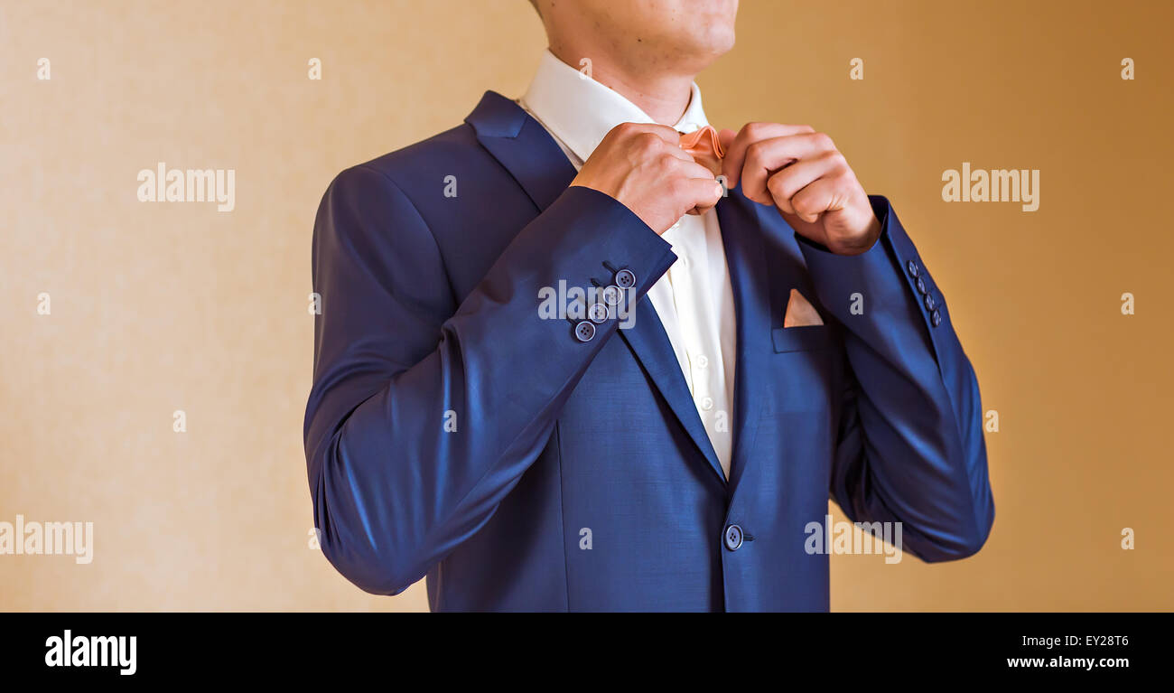 man in a bow tie Stock Photo - Alamy