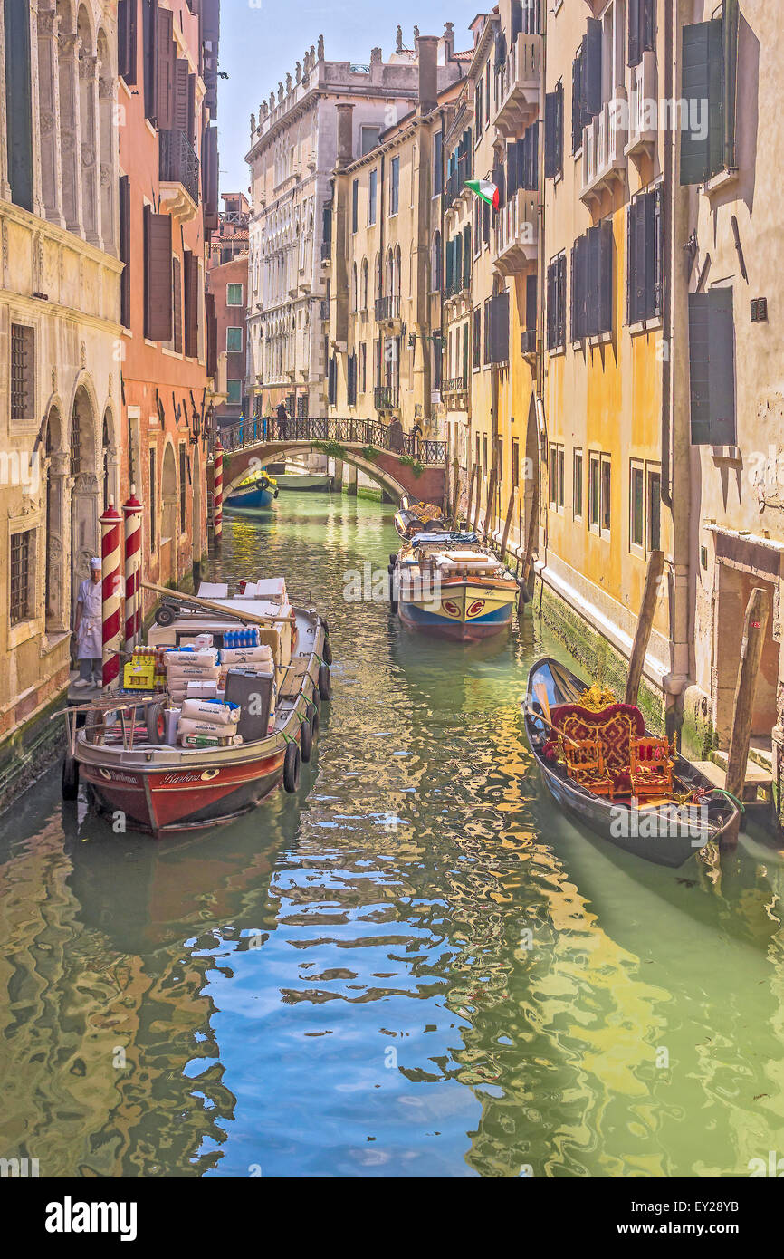 Venice backwater hi-res stock photography and images - Alamy