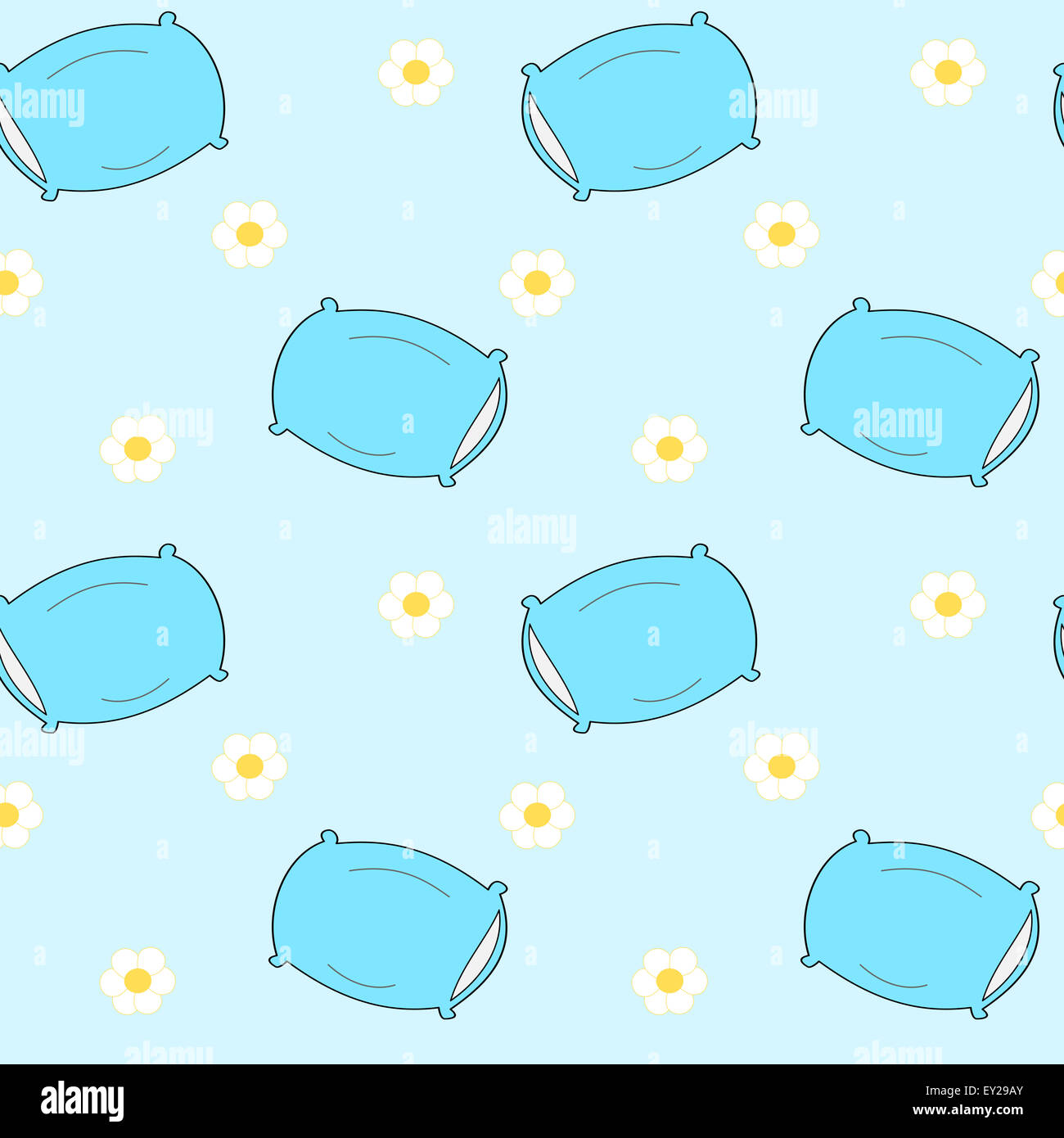 Cartoon pillow hi-res stock photography and images - Alamy