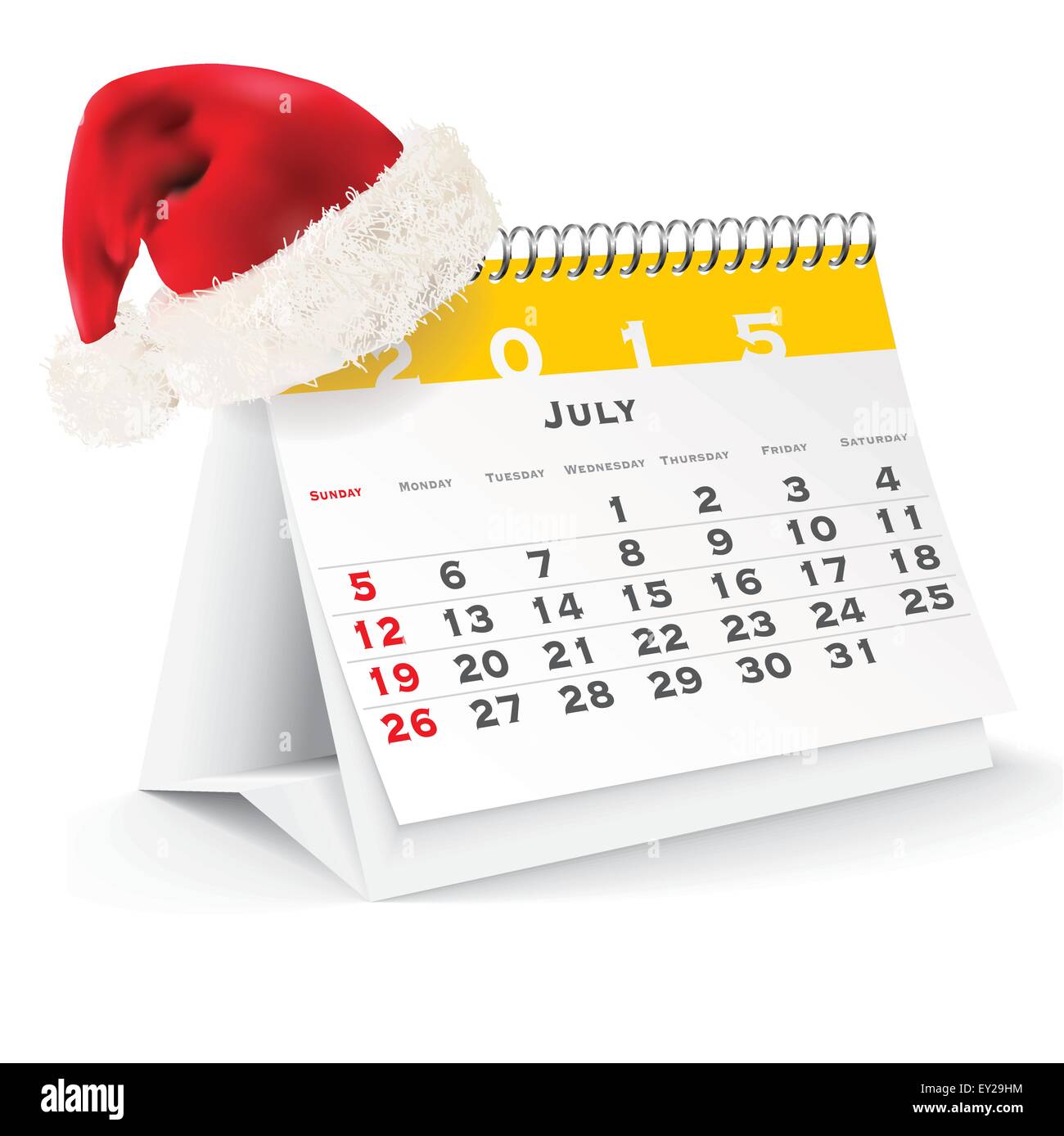 2015 calendar desk Stock Vector Images - Alamy