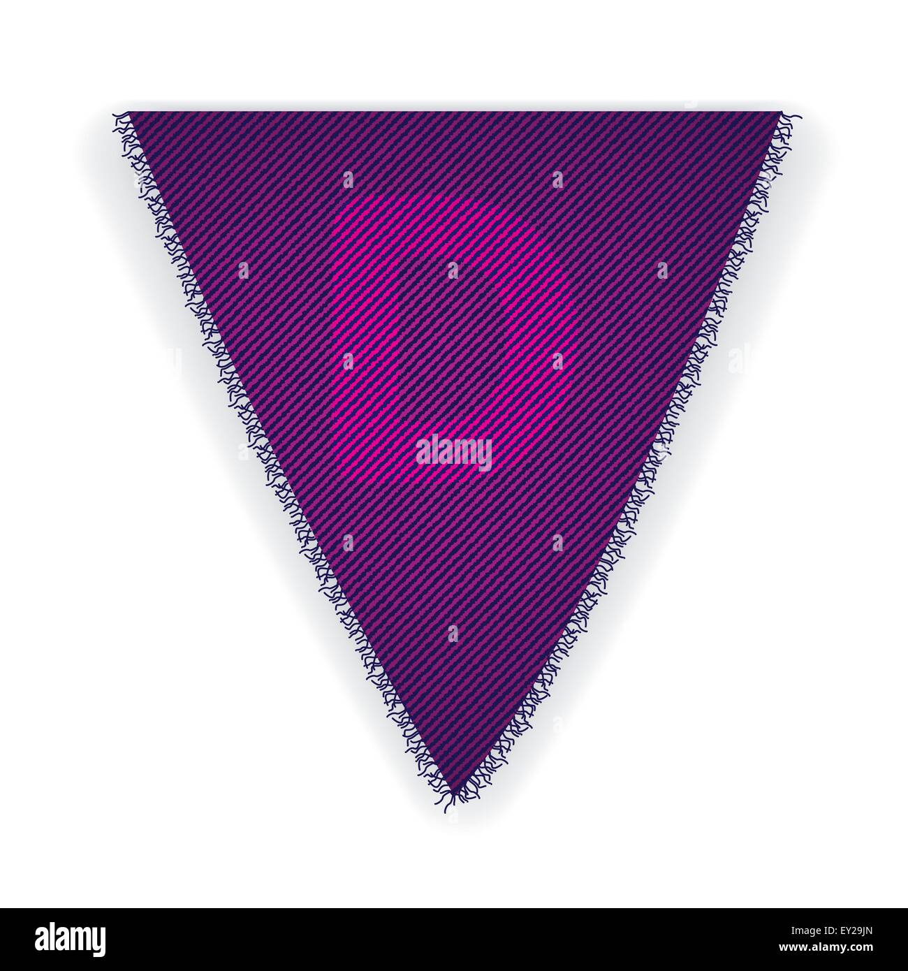 Bunting flag letter D - eps 10 vector illustration Stock Vector Image ...