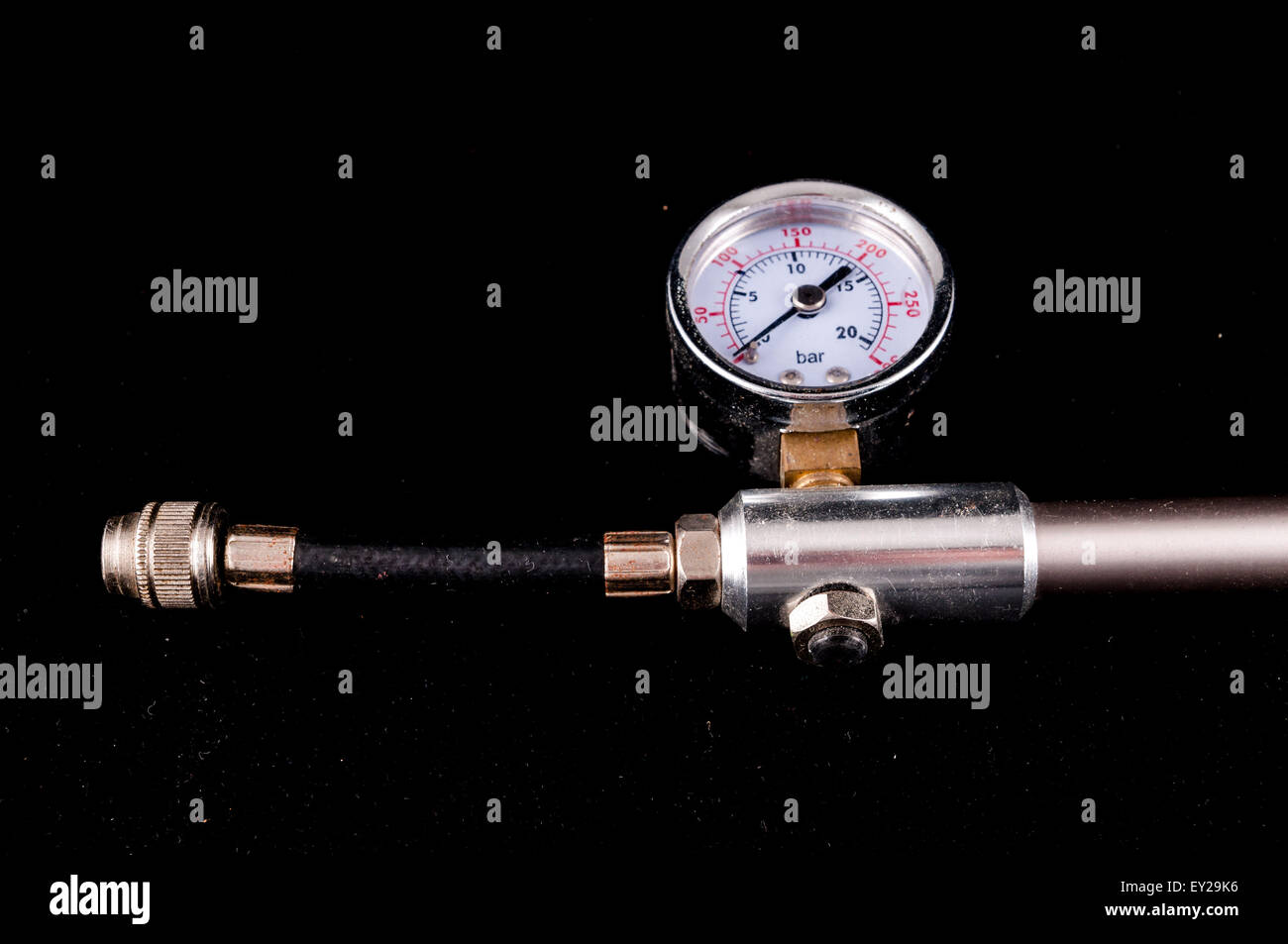 Bicycle Hand Pump Stock Photo - Alamy