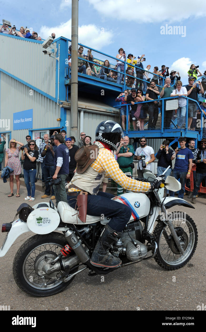 Kings Lynn, Norfolk, UK. 18/07/2015. Dirt Quake IV with Guy Martin at ...