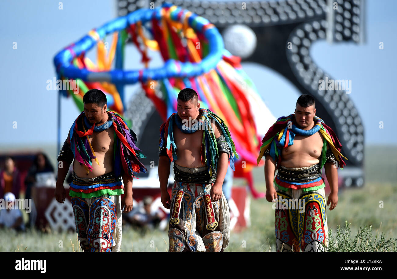 Abag, China's Inner Mongolia Autonomous Region. 20th July, 2015 ...