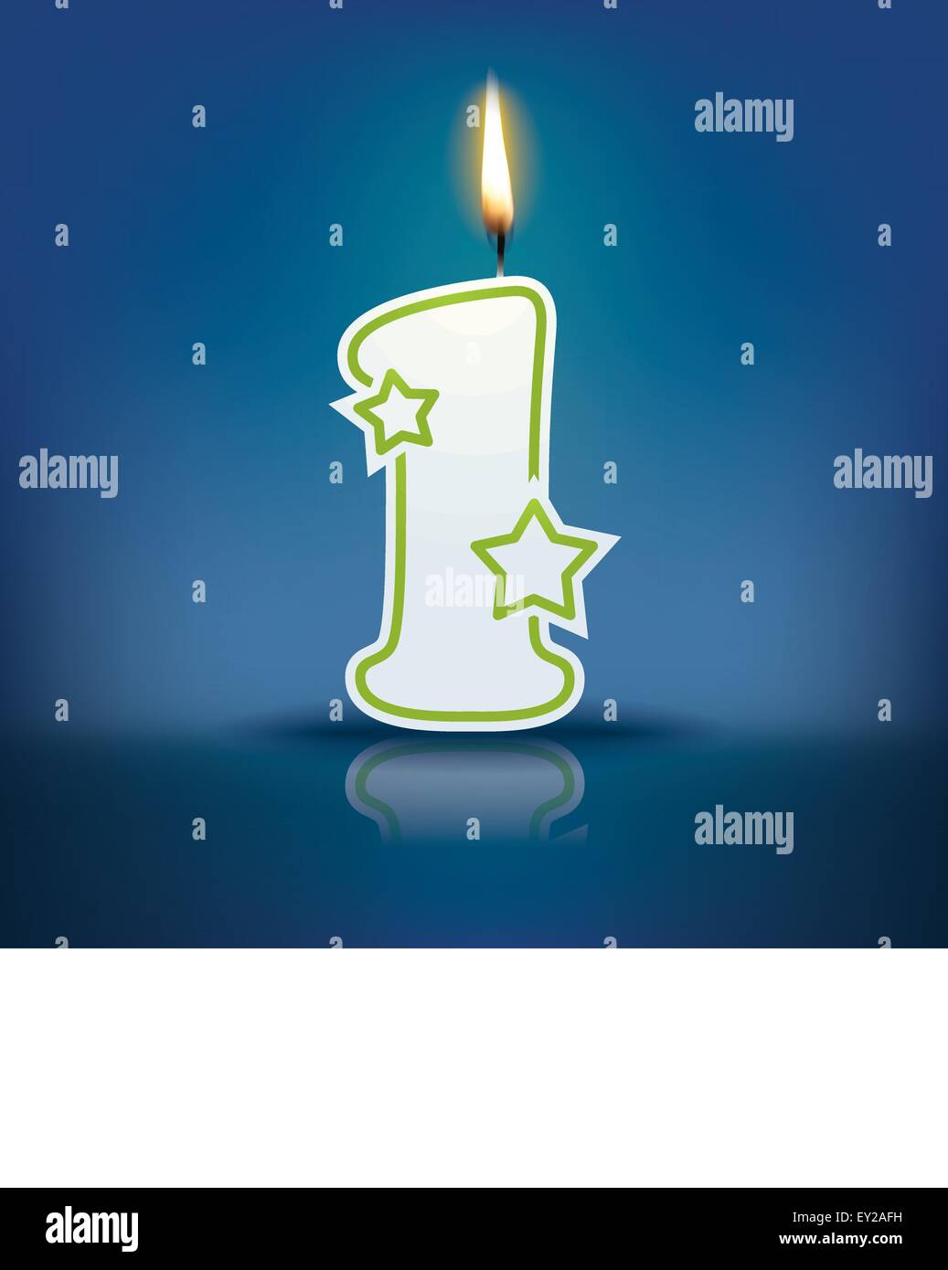 Candle letter l with flame - eps 10 vector illustration Stock Vector ...