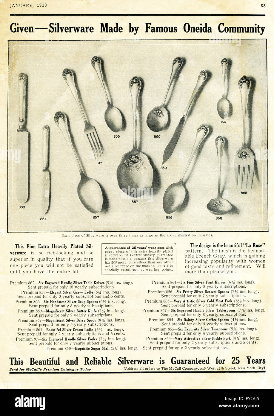 Shown here is a page from McCall's Magazine, March 1904 issue, showing ...