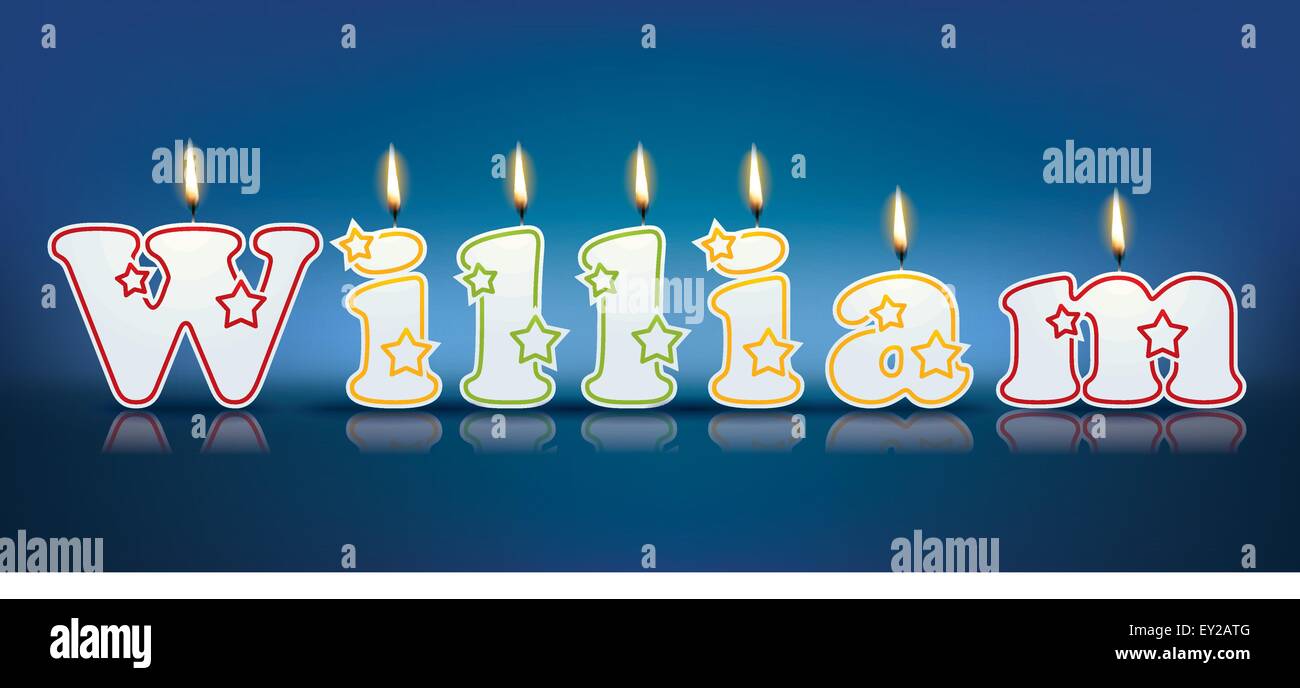 Birthday william Stock Vector Images - Alamy